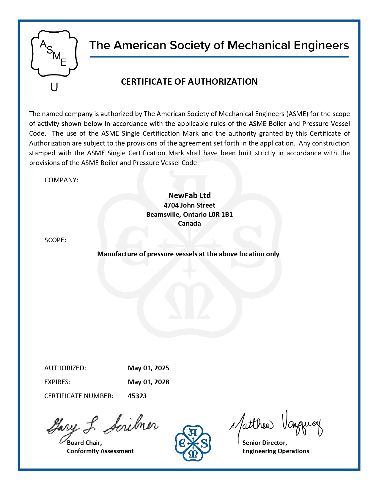 About Us – NewFab LTD